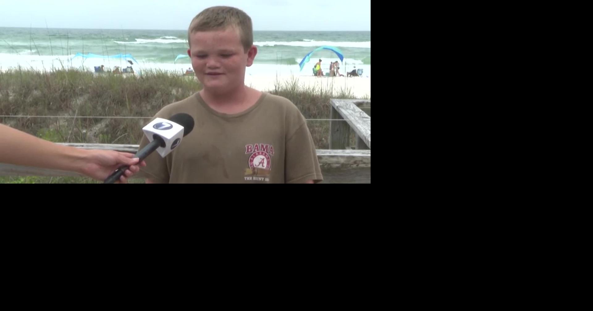FL: PROSTHETIC LEG SWEPT AWAY IN OCEAN