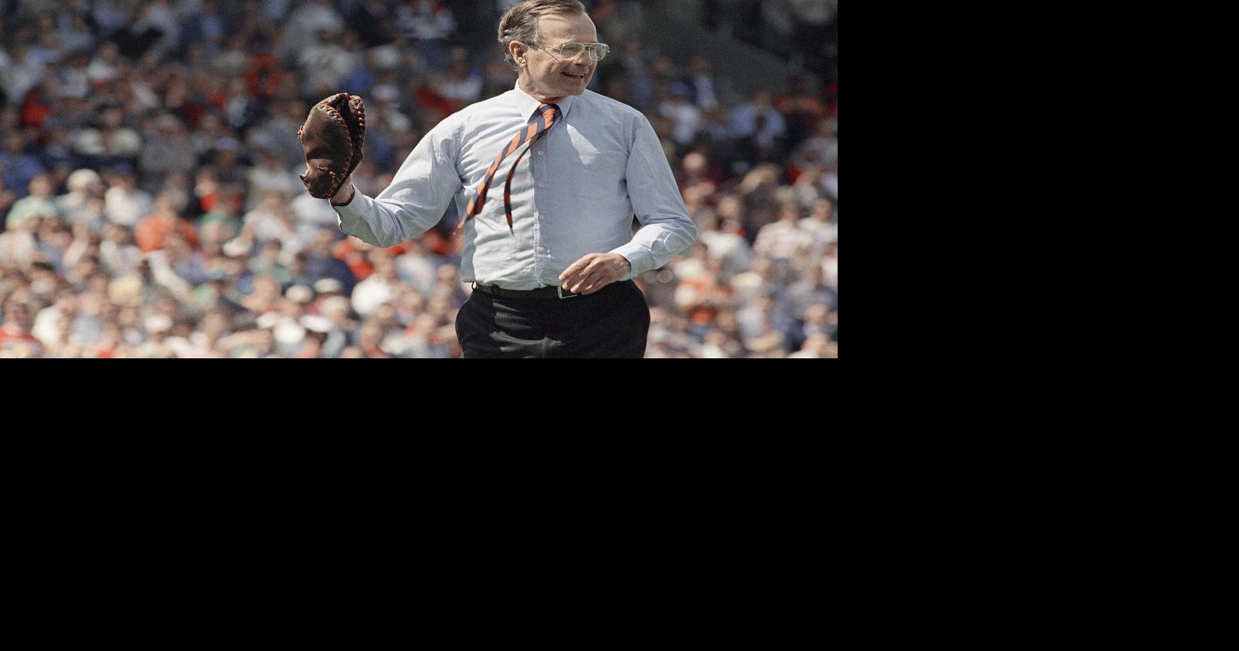 A brief history of presidential first pitches, in photos