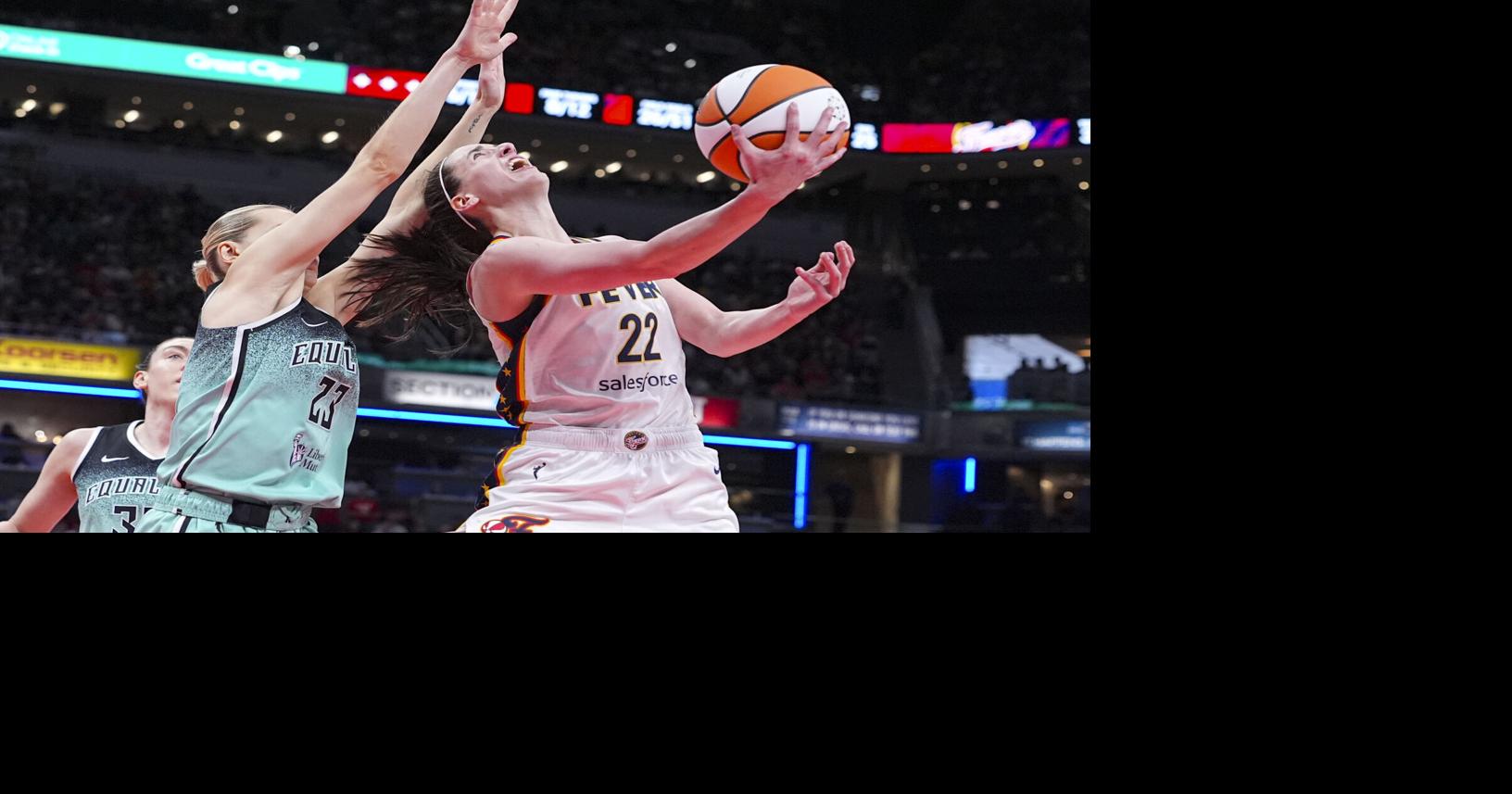 Fever's Caitlin Clark to miss at least 2 weeks with strain