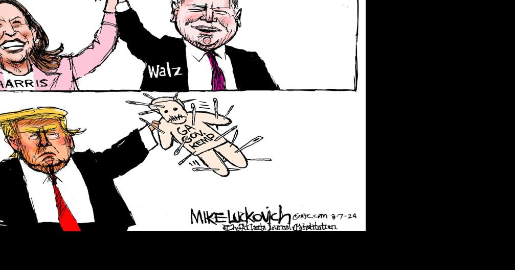 Top 10 political cartoons about Tim Walz