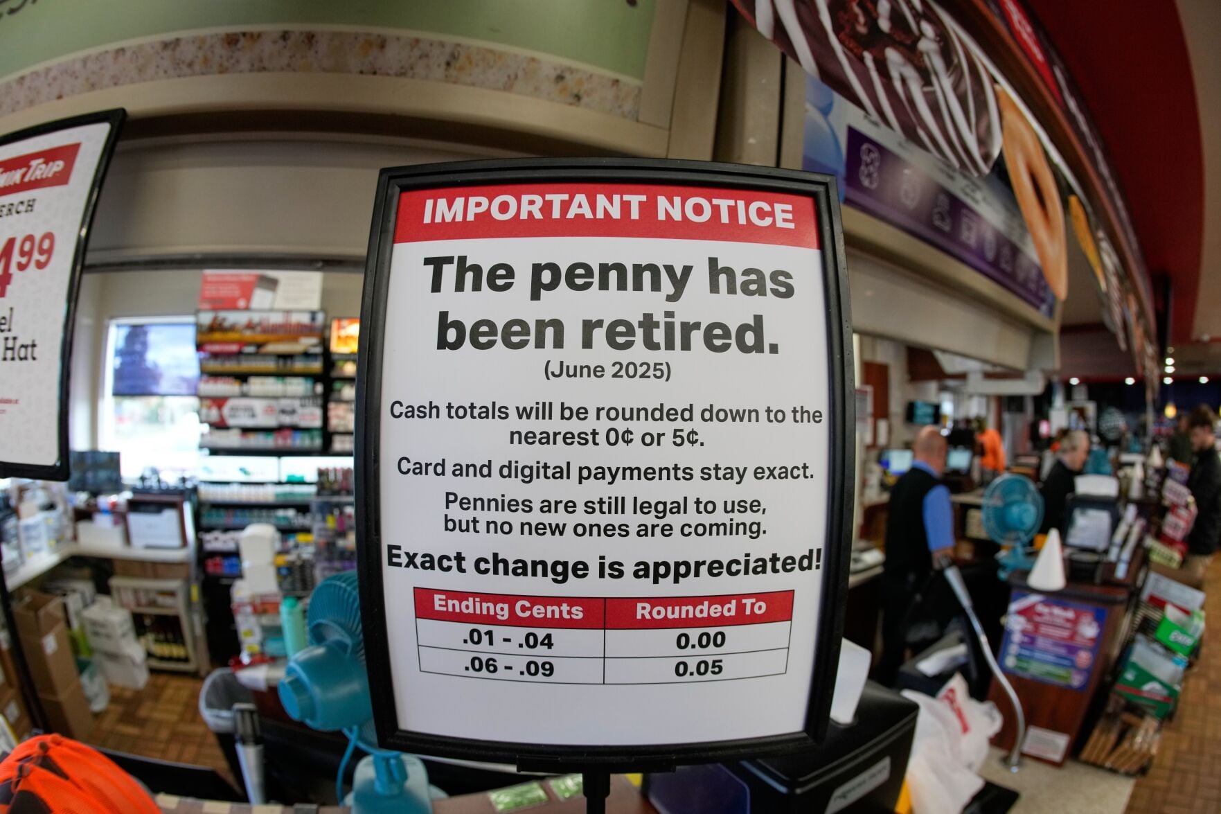 US Mint in Philadelphia presses final penny as the 1-cent coin retired