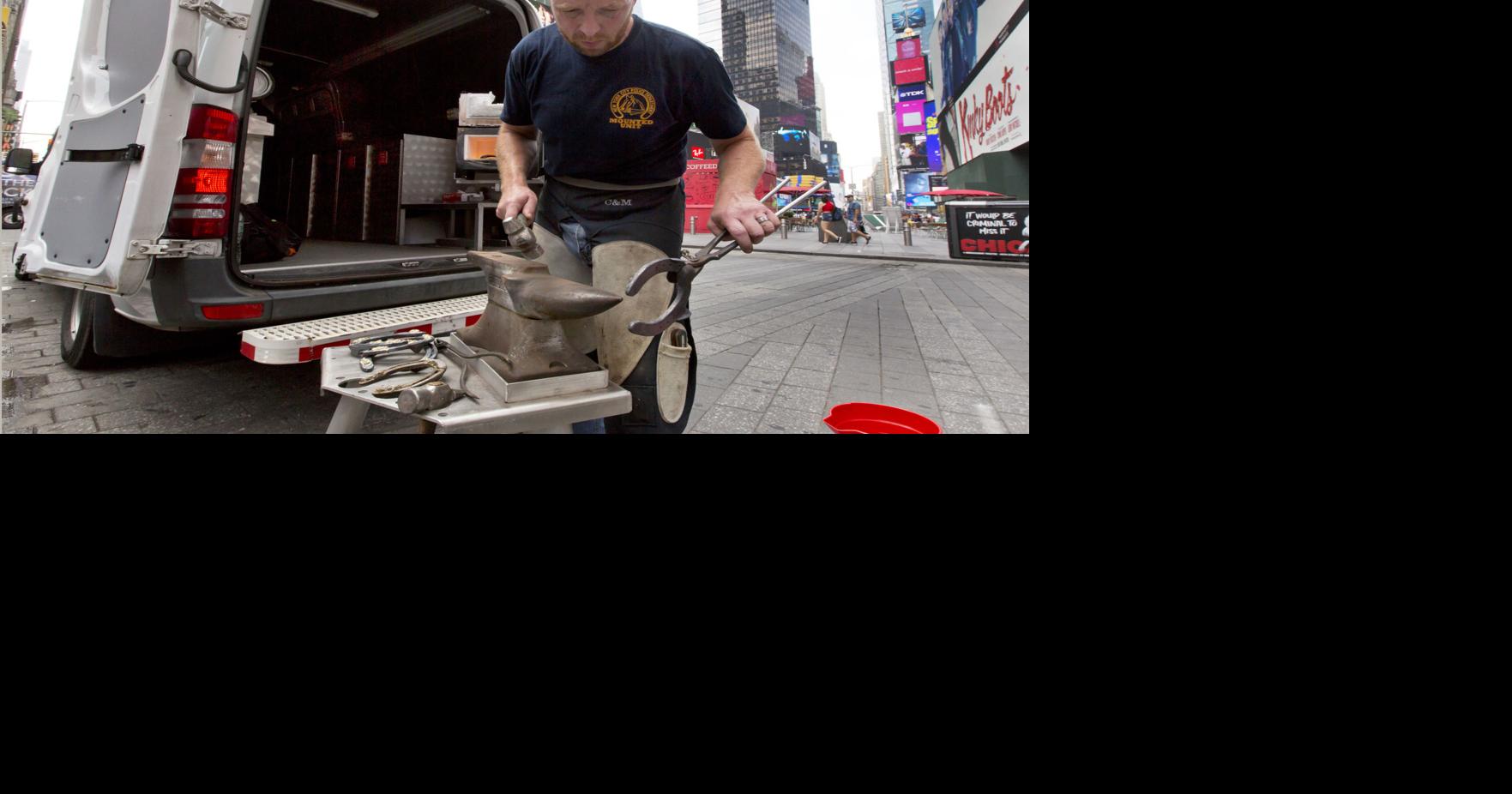 Photos: Inside the NYPD's elite mobile blacksmith unit