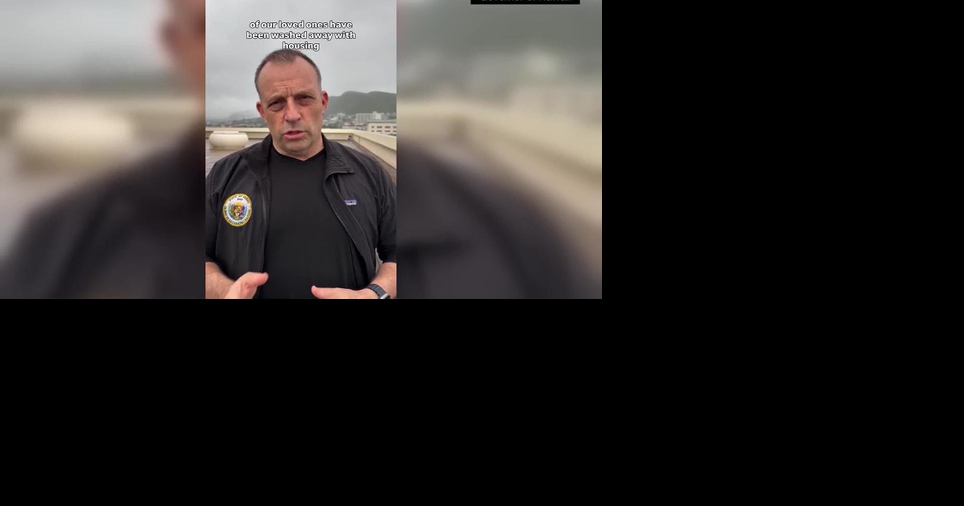 RAW: HI: OAHU FLOODING/GOVERNOR ISSUES EVAC ORDERS
