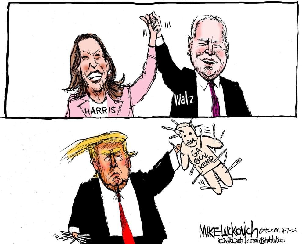 Top 10 political cartoons about Tim Walz