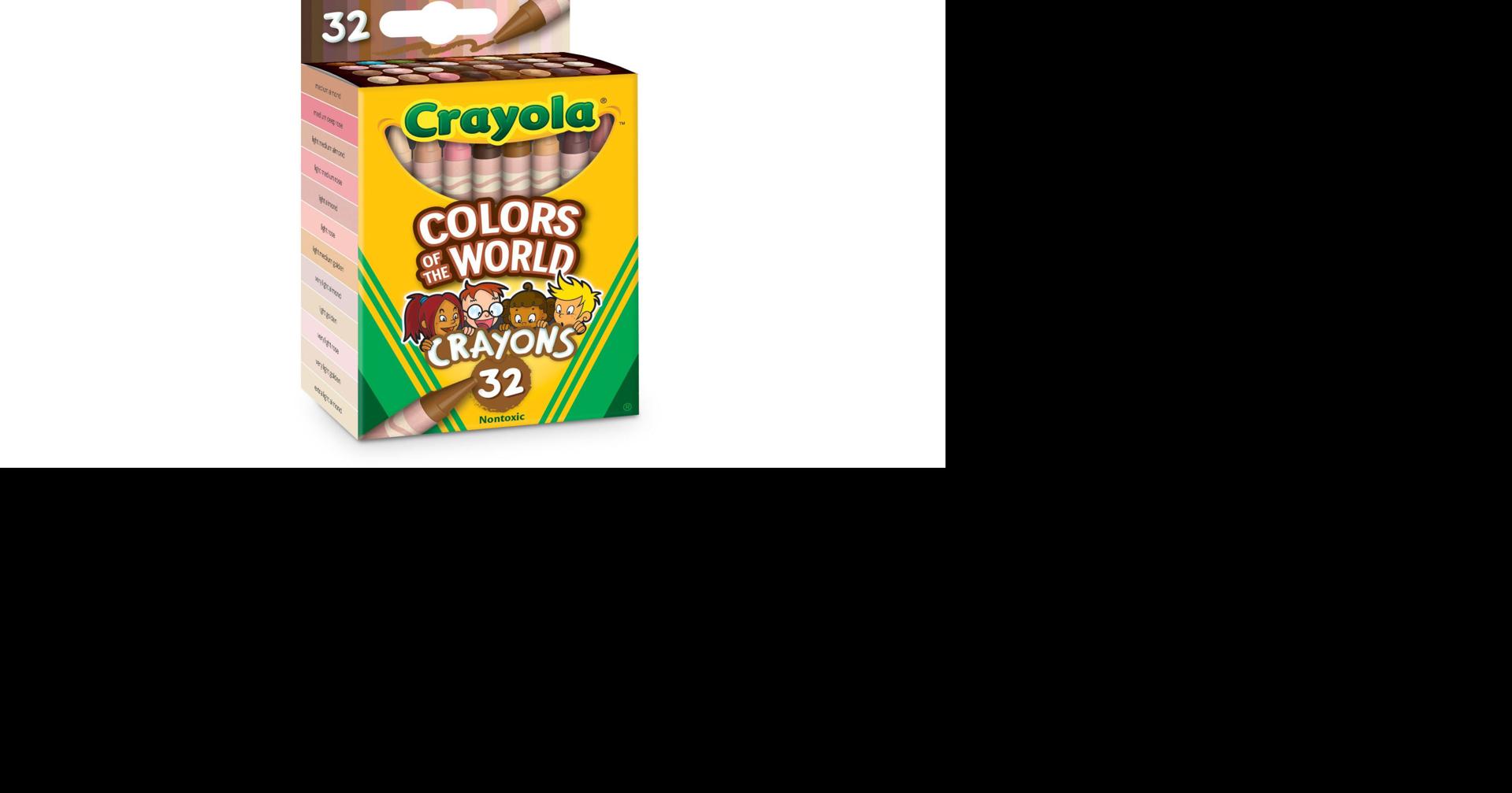 Crayola unveils 'Colors of the World' crayons representing world's skin ...