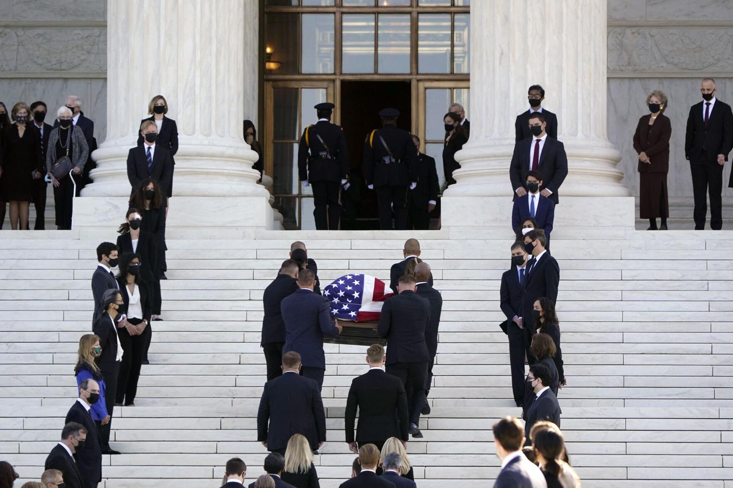 Photos: Scenes from Ruth Bader Ginsburg's memorial service at the ...