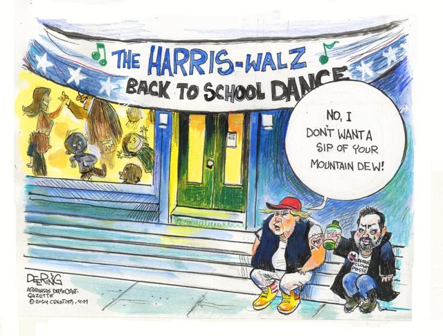 Top 10 political cartoons about Tim Walz