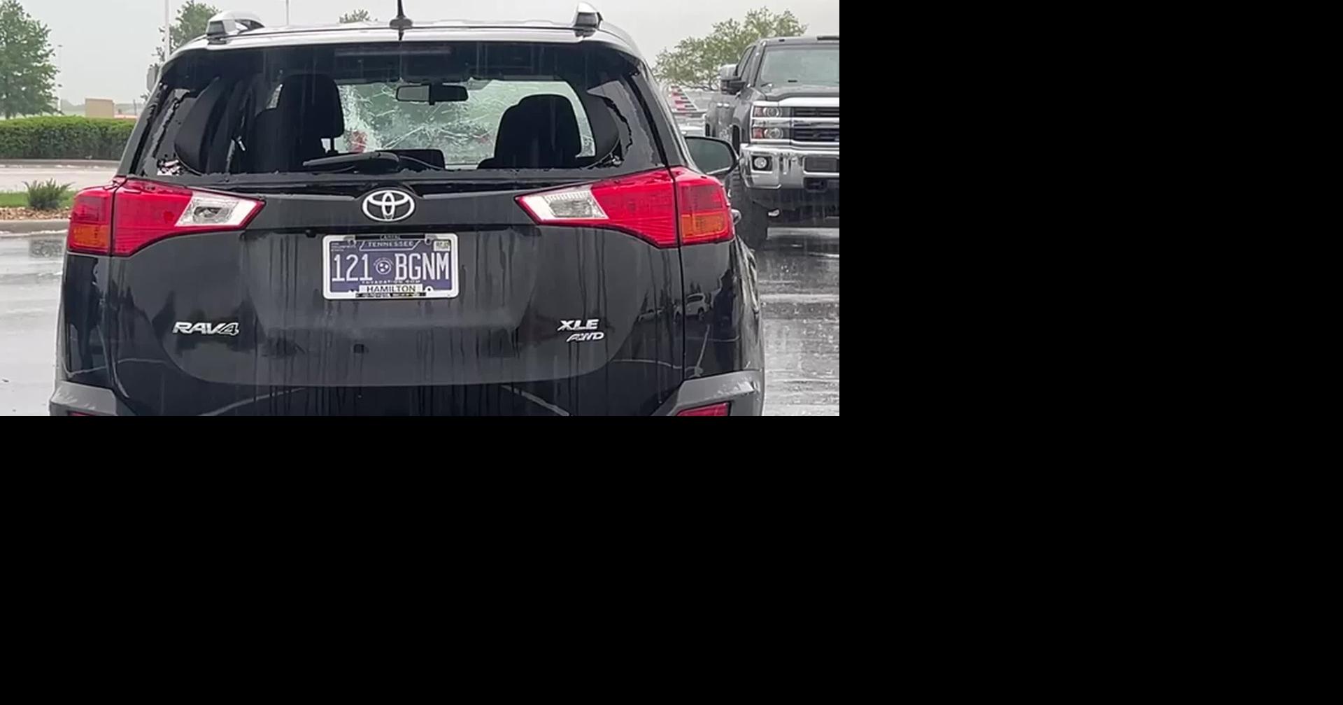 RAW: MO: HAIL DAMAGE AT SPRINGFIELD AIRPORT