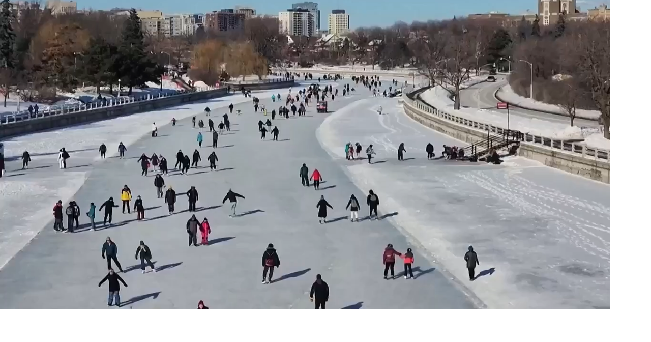 World's largest natural ice skating rink opens in Canada, and more of ...