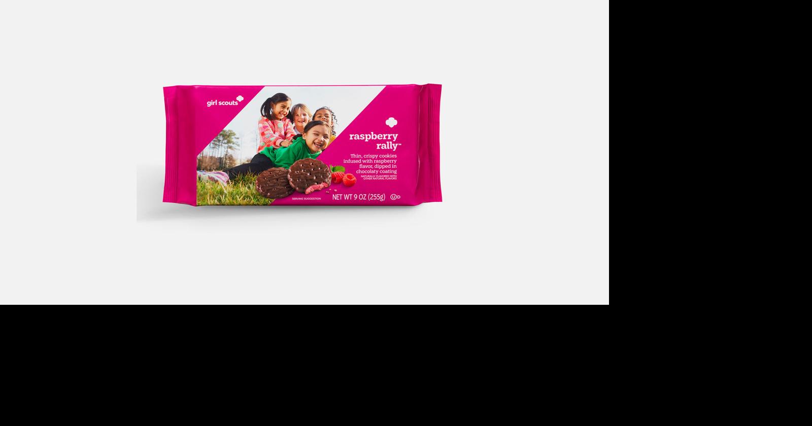 Girl Scouts add a new raspberry cookie to the lineup