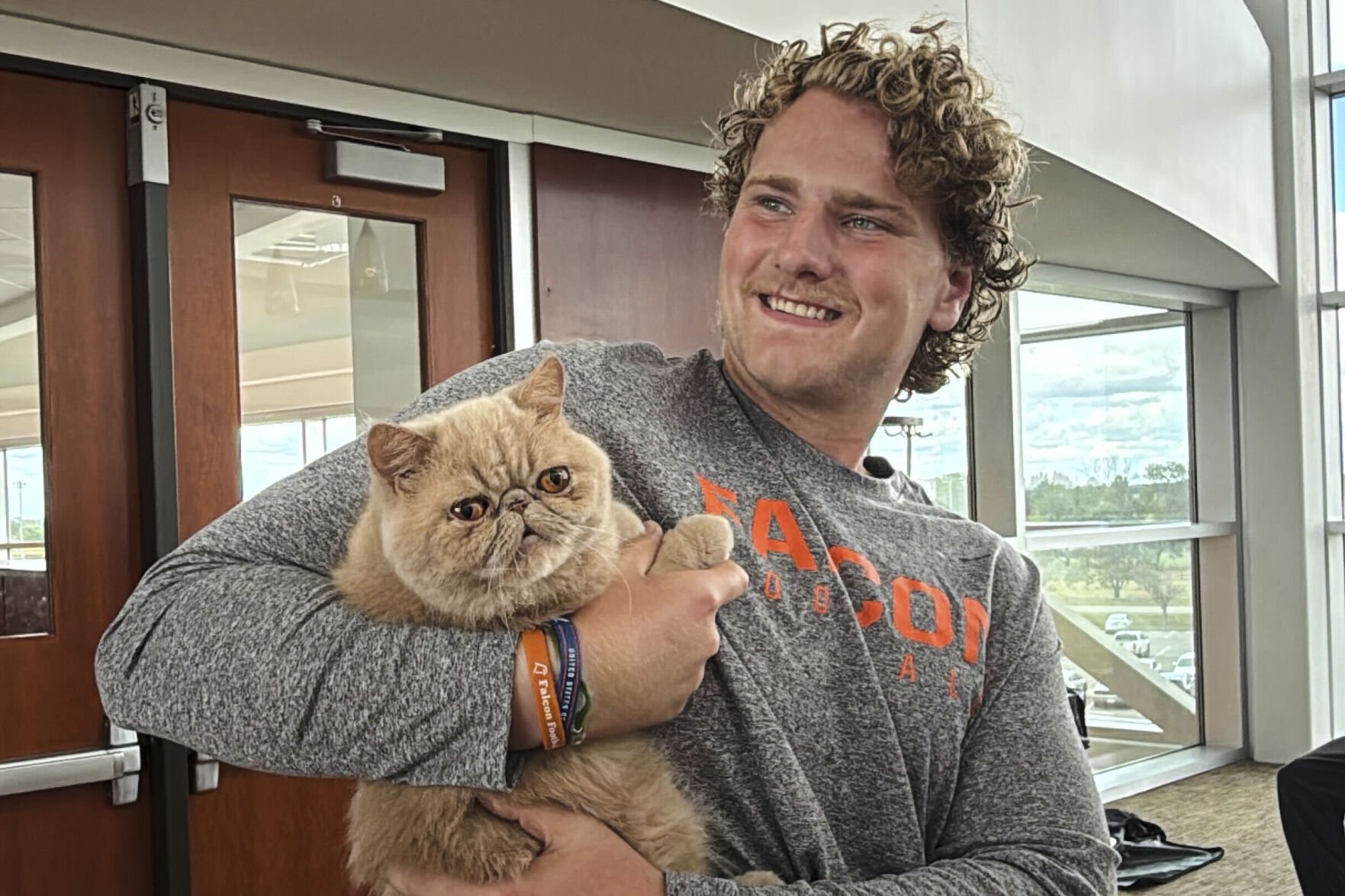 Pudge the Cat is college football's latest star