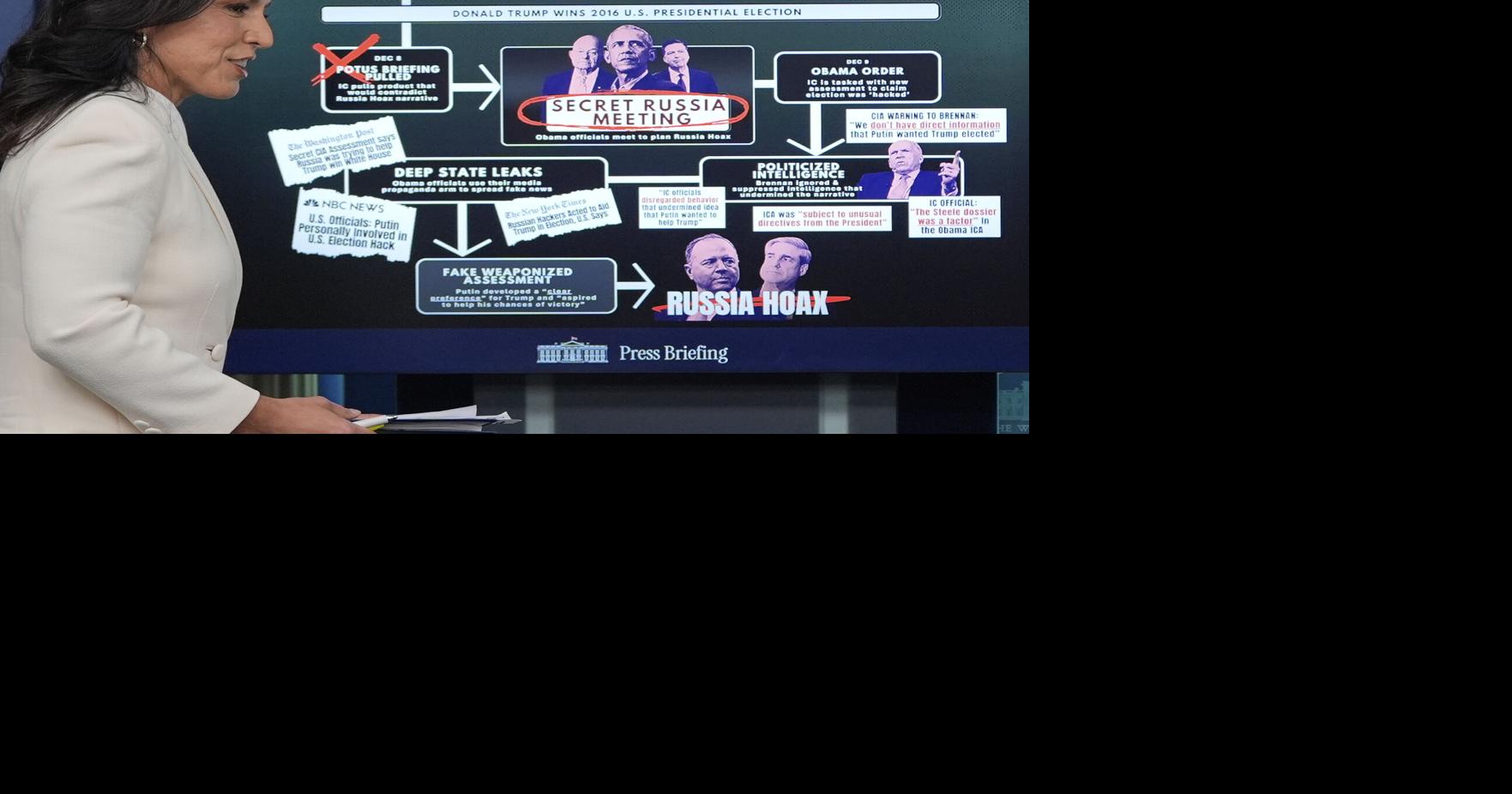 Gabbard declassifies material alleging Obama conspiracy