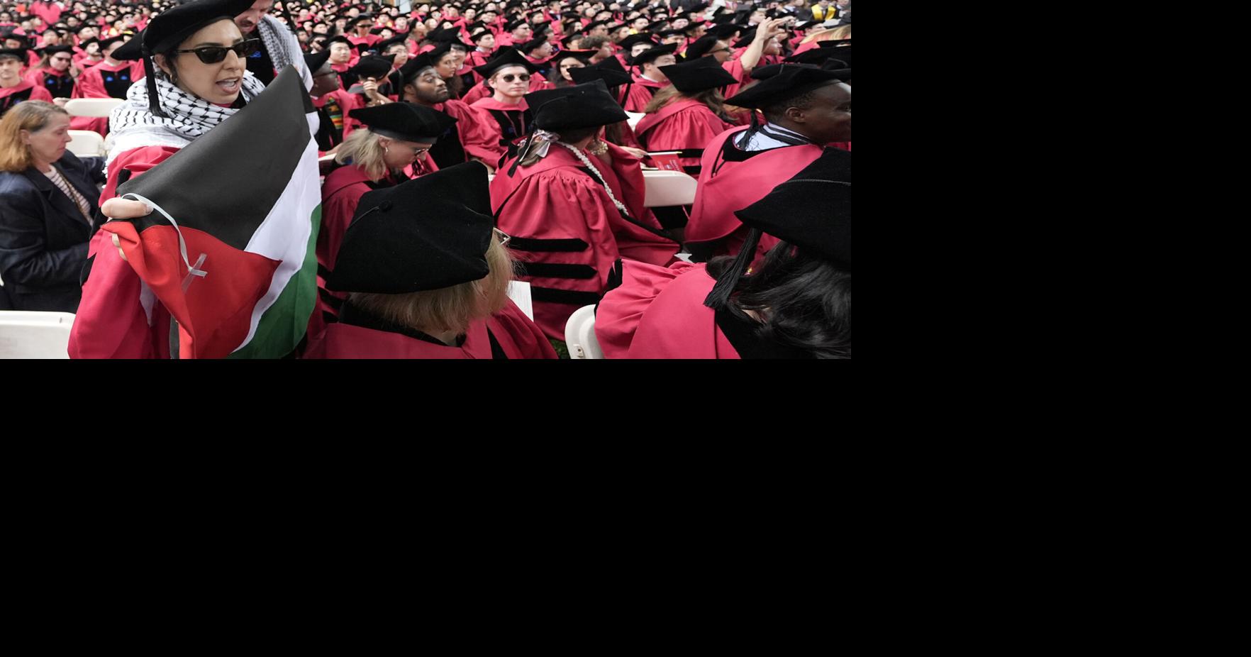 Graduates leave commencement