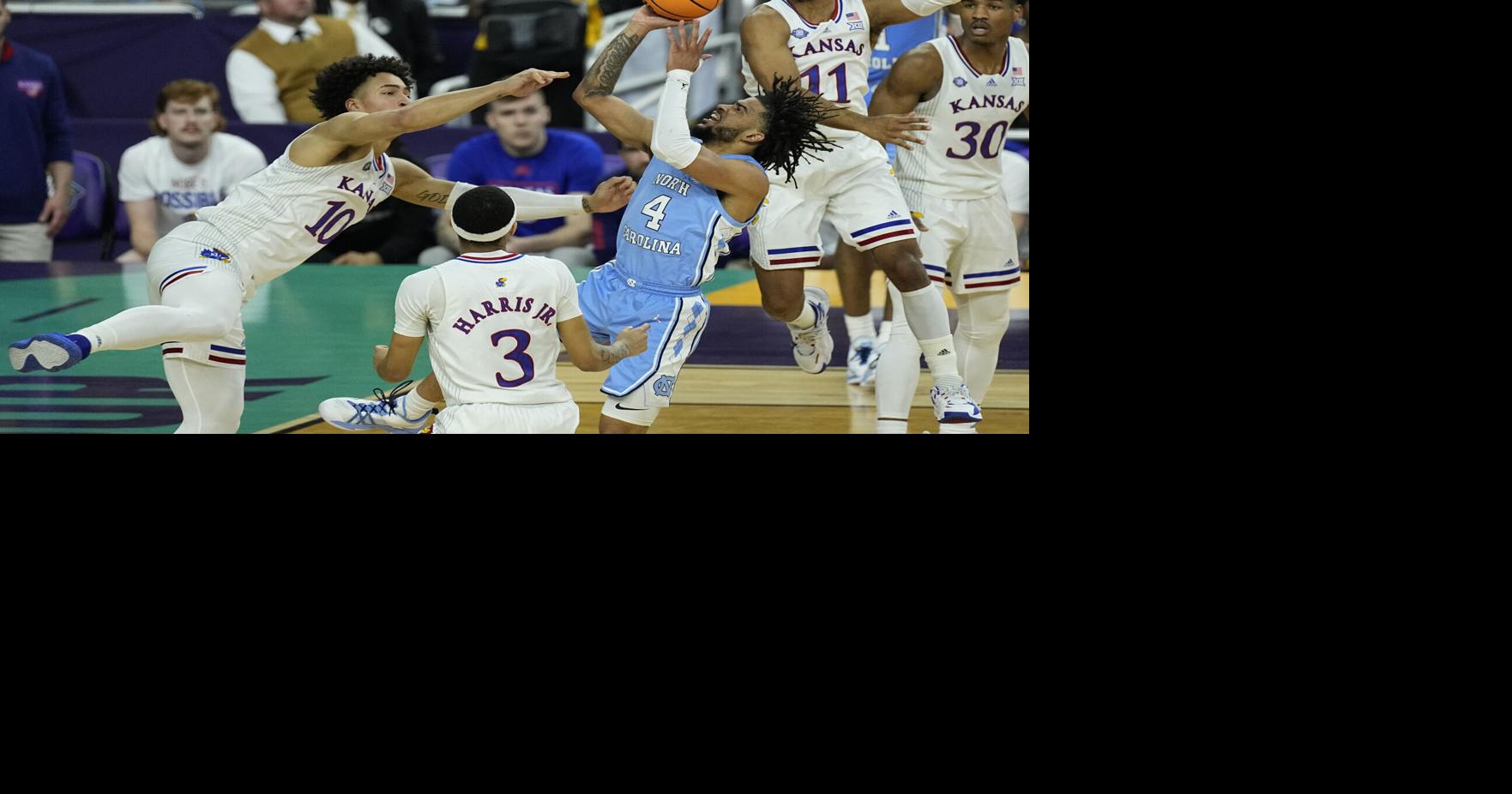 See highlights: Kansas beats North Carolina in historic NCAA comeback