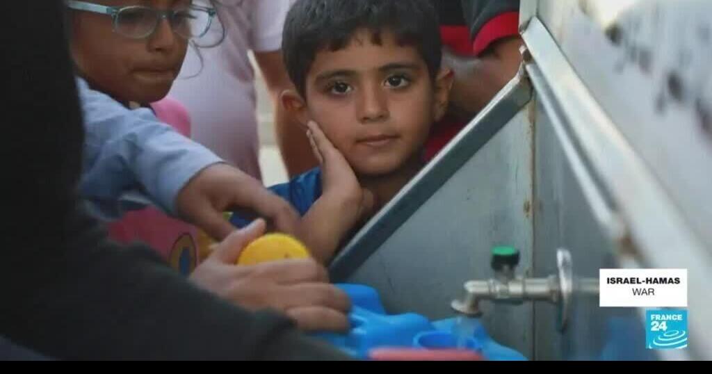 ‘Our children drink salt water’: Gaza running out of water, fuel and food