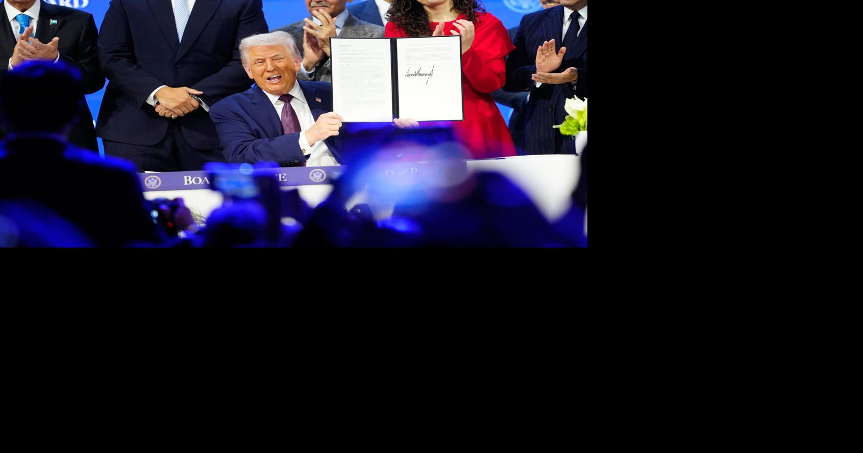 Trump rolls out Board of Peace; ex-Uvalde officer acquitted