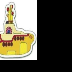 Yellow Submarine Car Sticker Decal