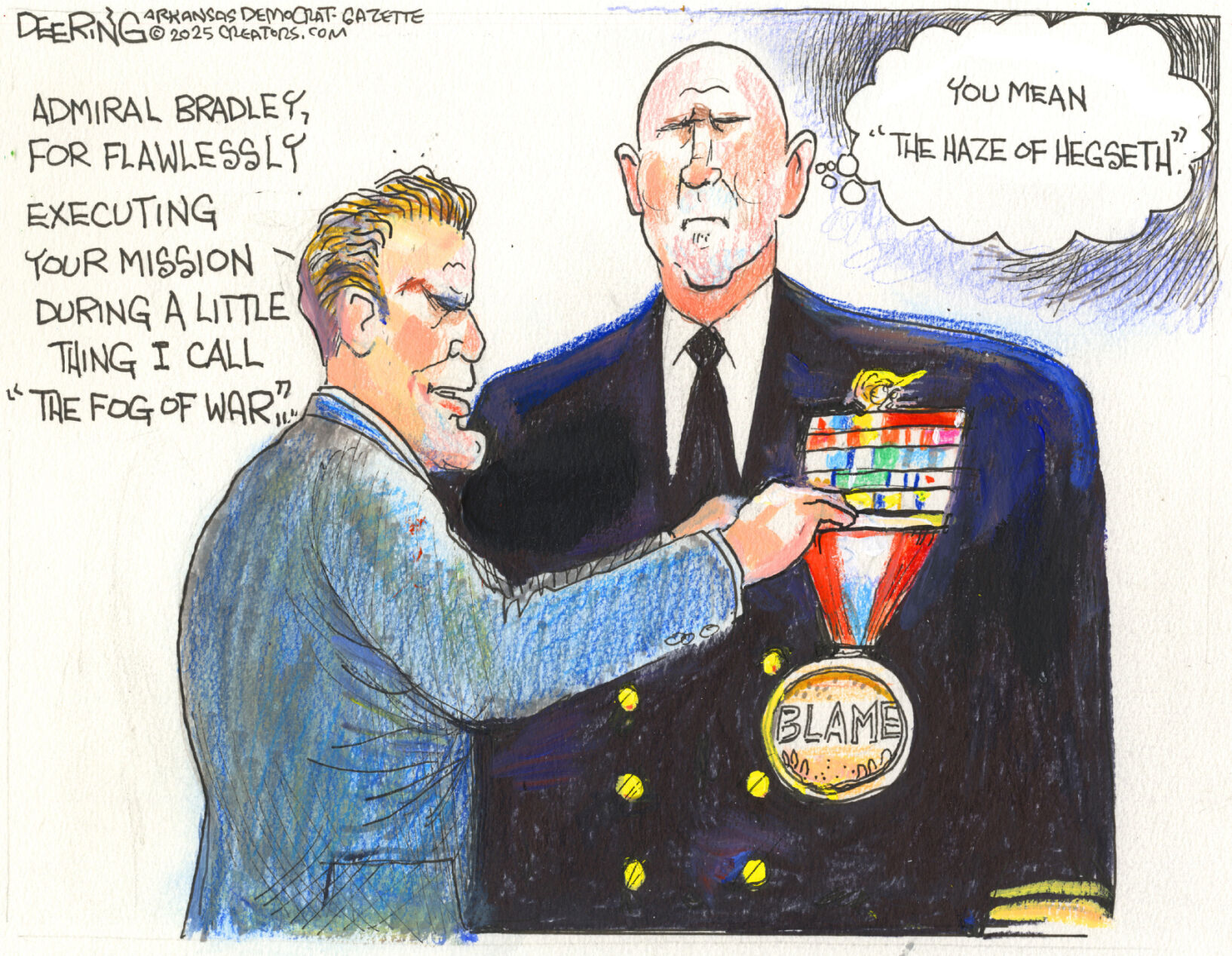 5 political cartoons attack boat strikes in the Caribbean