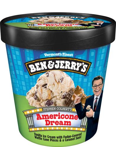 Stephen Colbert's Americone Dream ice cream flavor to stay