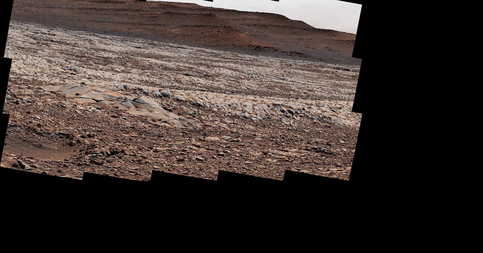 Curiosity rover comes up against dangerous 'scaly' terrain on Mars