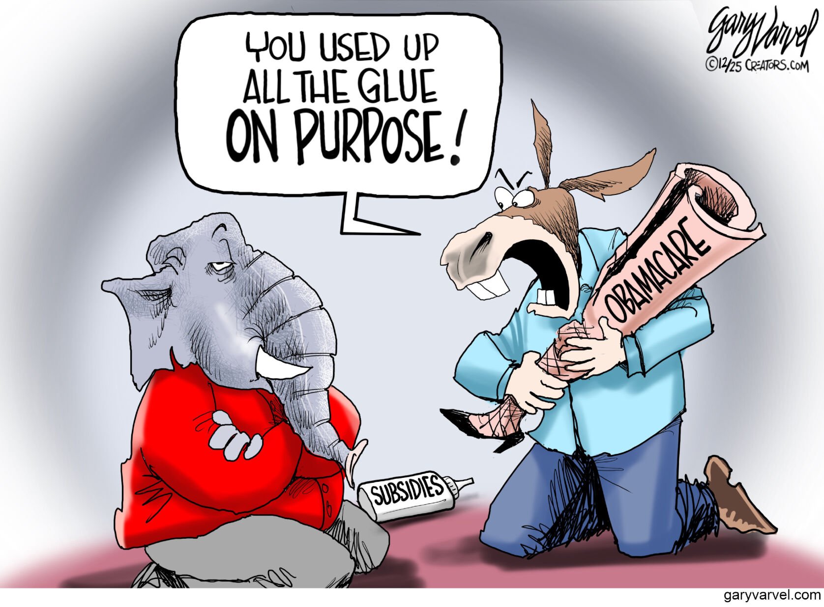 17 political cartoons deck the halls with folly