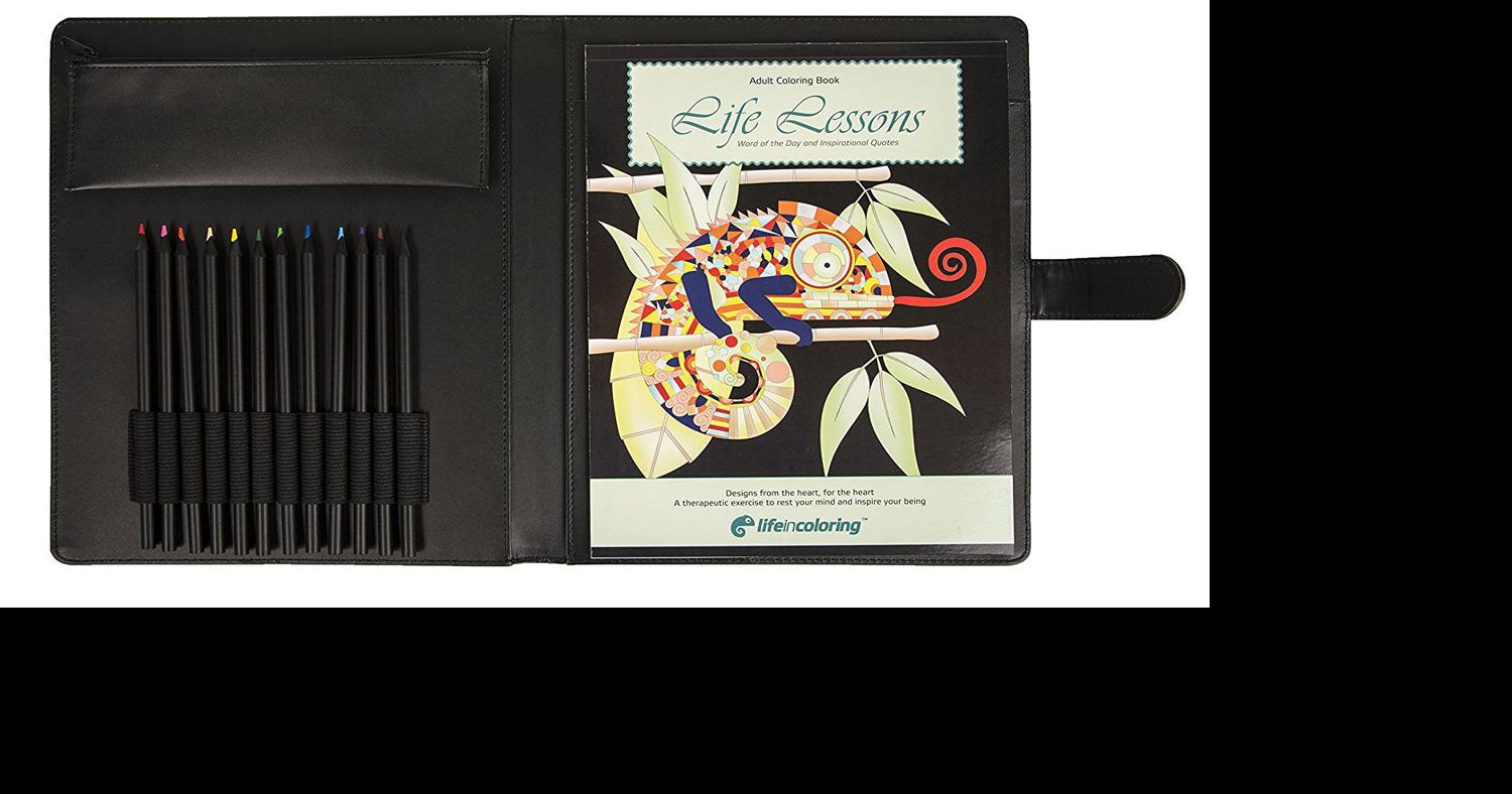 Adult Coloring Book Kit