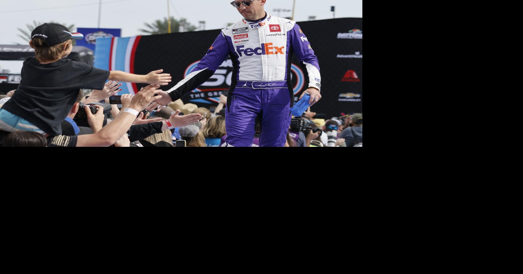 Hamlin says he hit it big in Powerball