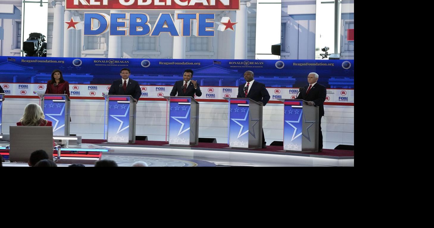 5 candidates to face off in GOP debate