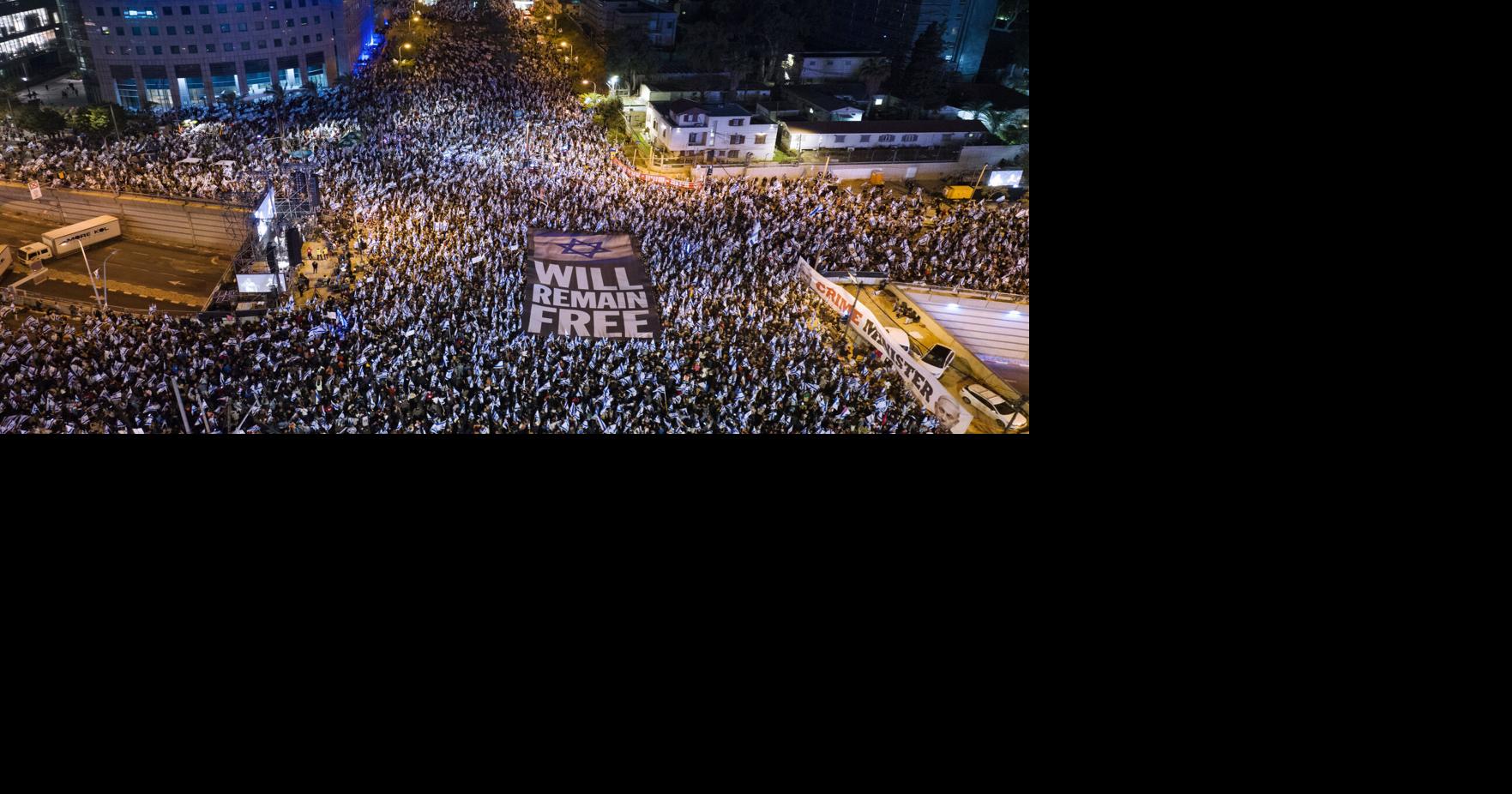As Israel turns 75, its flag unfurls into deep divisions