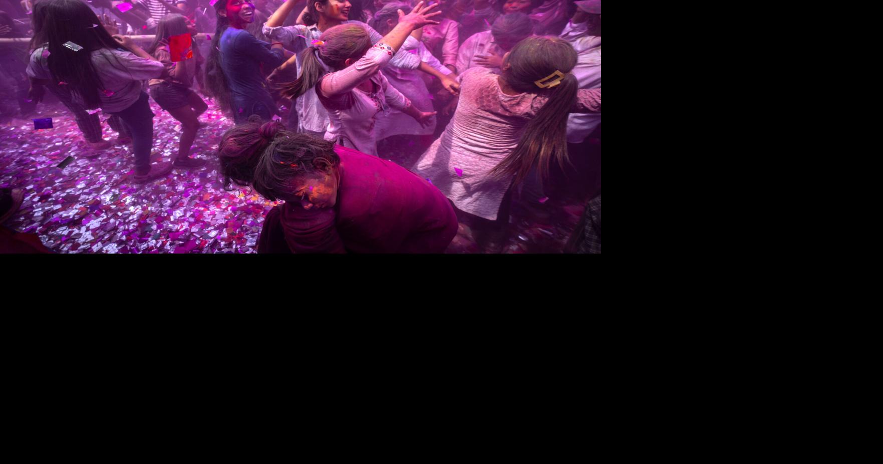 Scenes from Holi celebrations in India