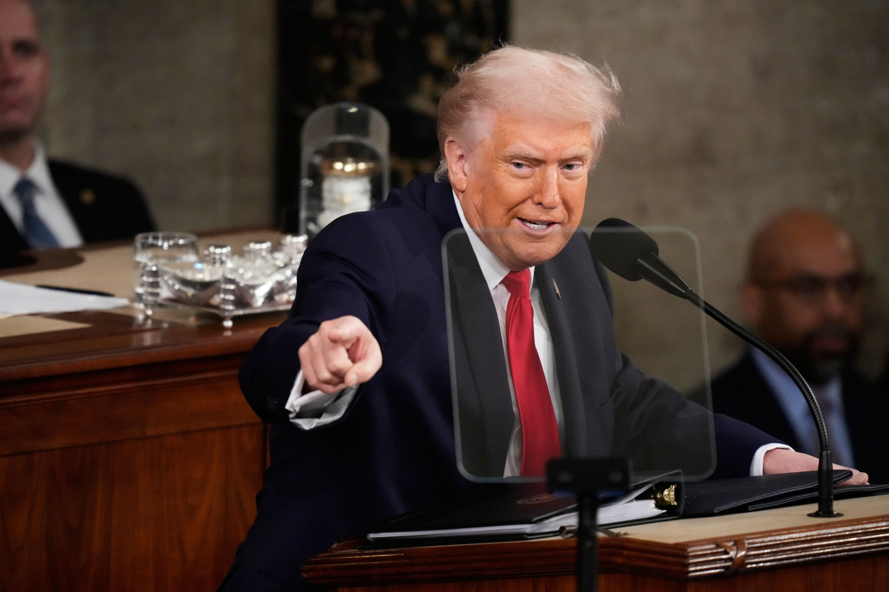 Photos of President Donald Trump's State of the Union address