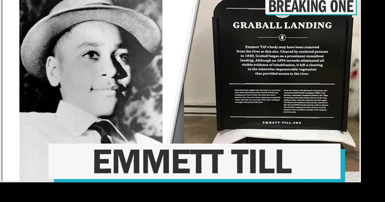 Emmett Till's memorial site has a new bulletproof sign