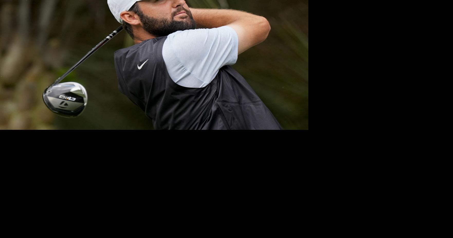 Scheffler builds 5-shot lead before play suspended