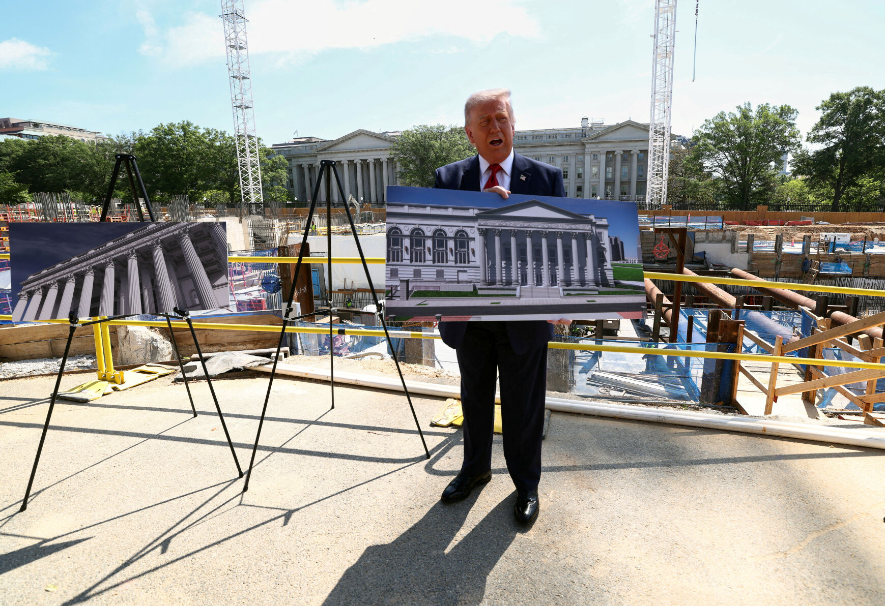 DOJ seeks dismissal of lawsuit challenging ballroom project