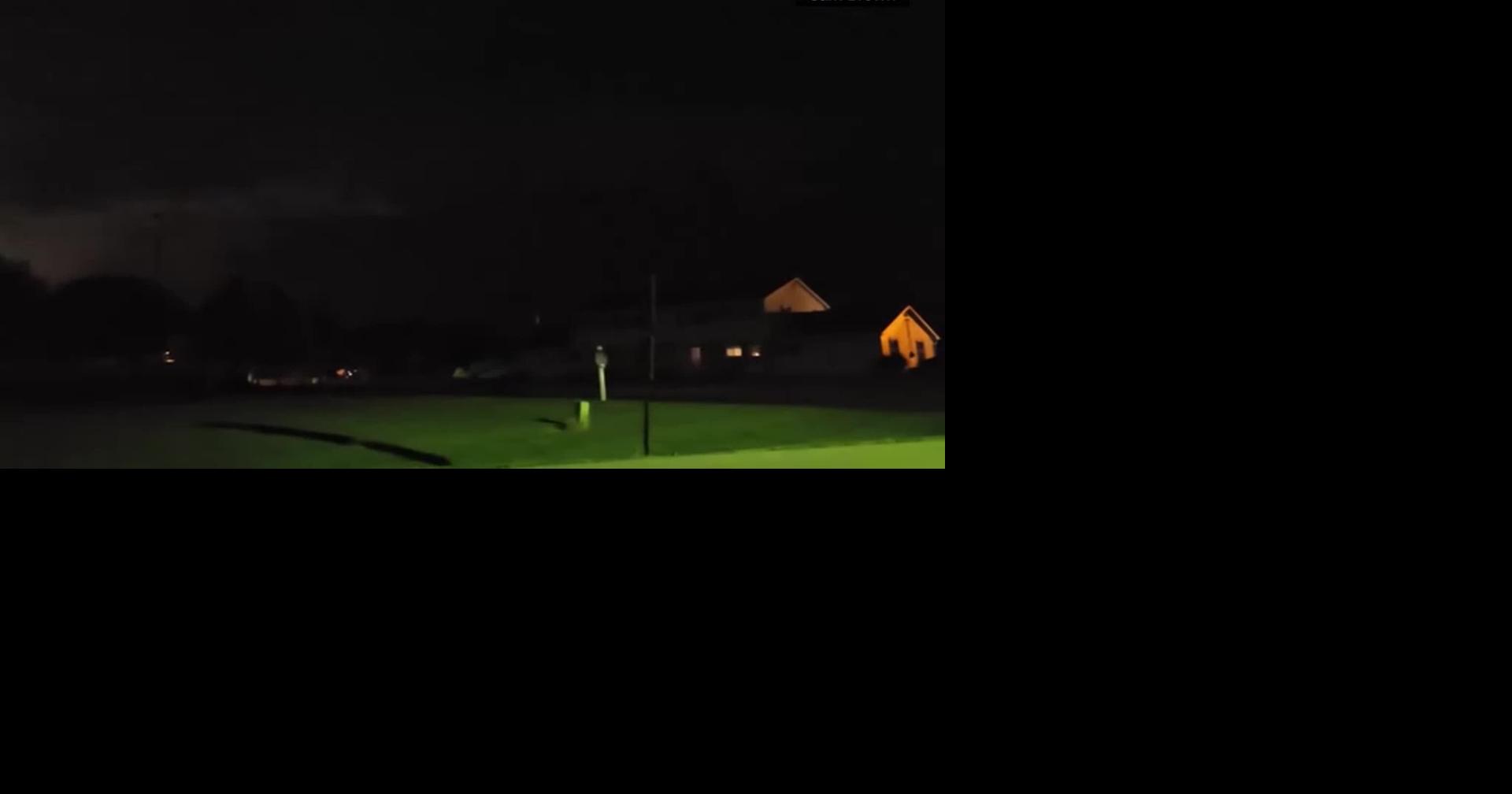 RAW: OH: HEAVY LIGHTNING STORM HITS KINGSVILLE