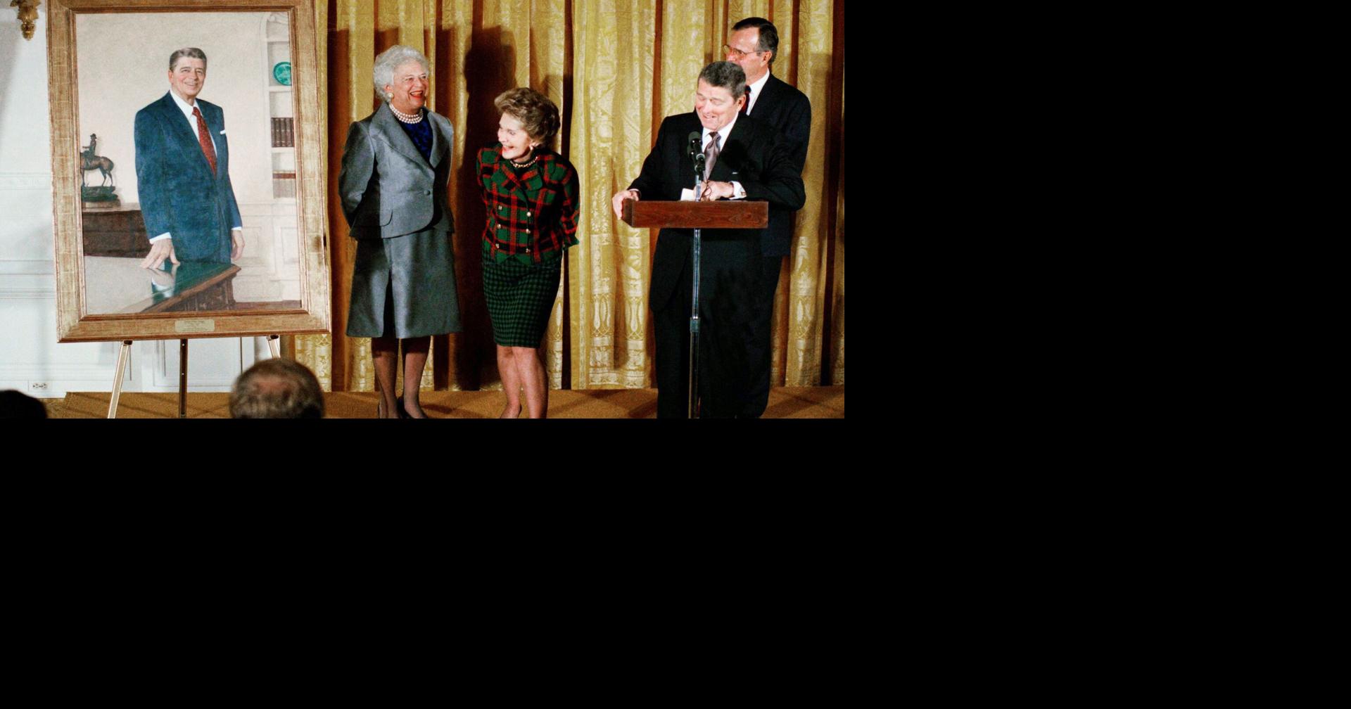 Photos: A look back at presidential portrait unveilings