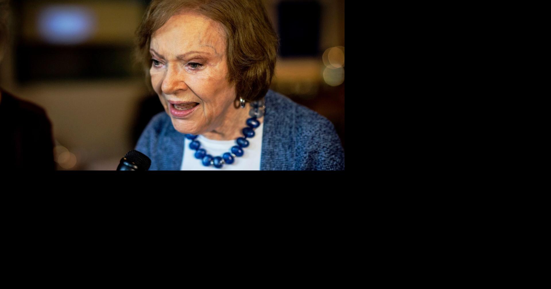 Rosalynn Carter marks 96th birthday at home