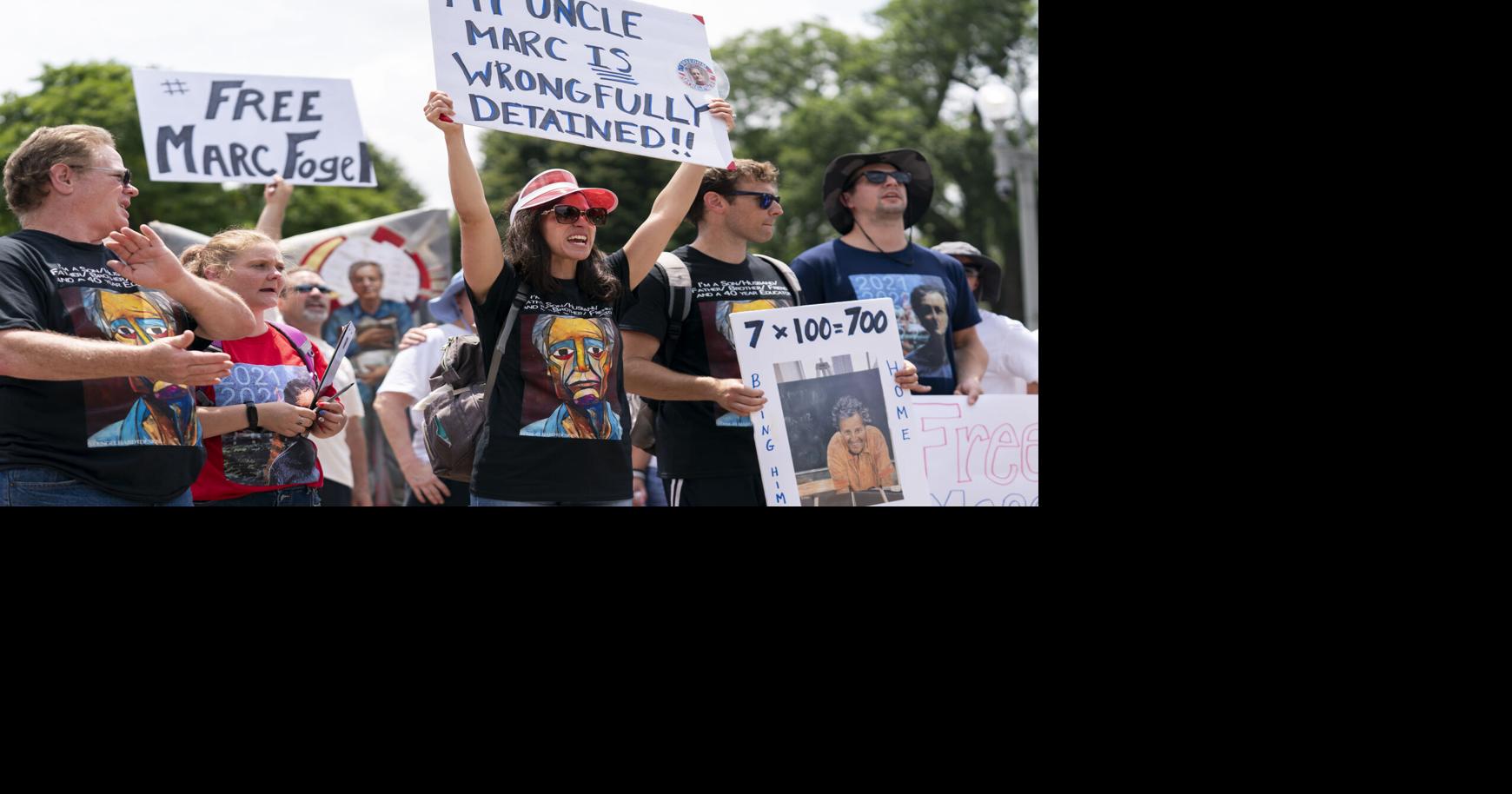 Marc Fogel, American teacher detained in Russia, is released