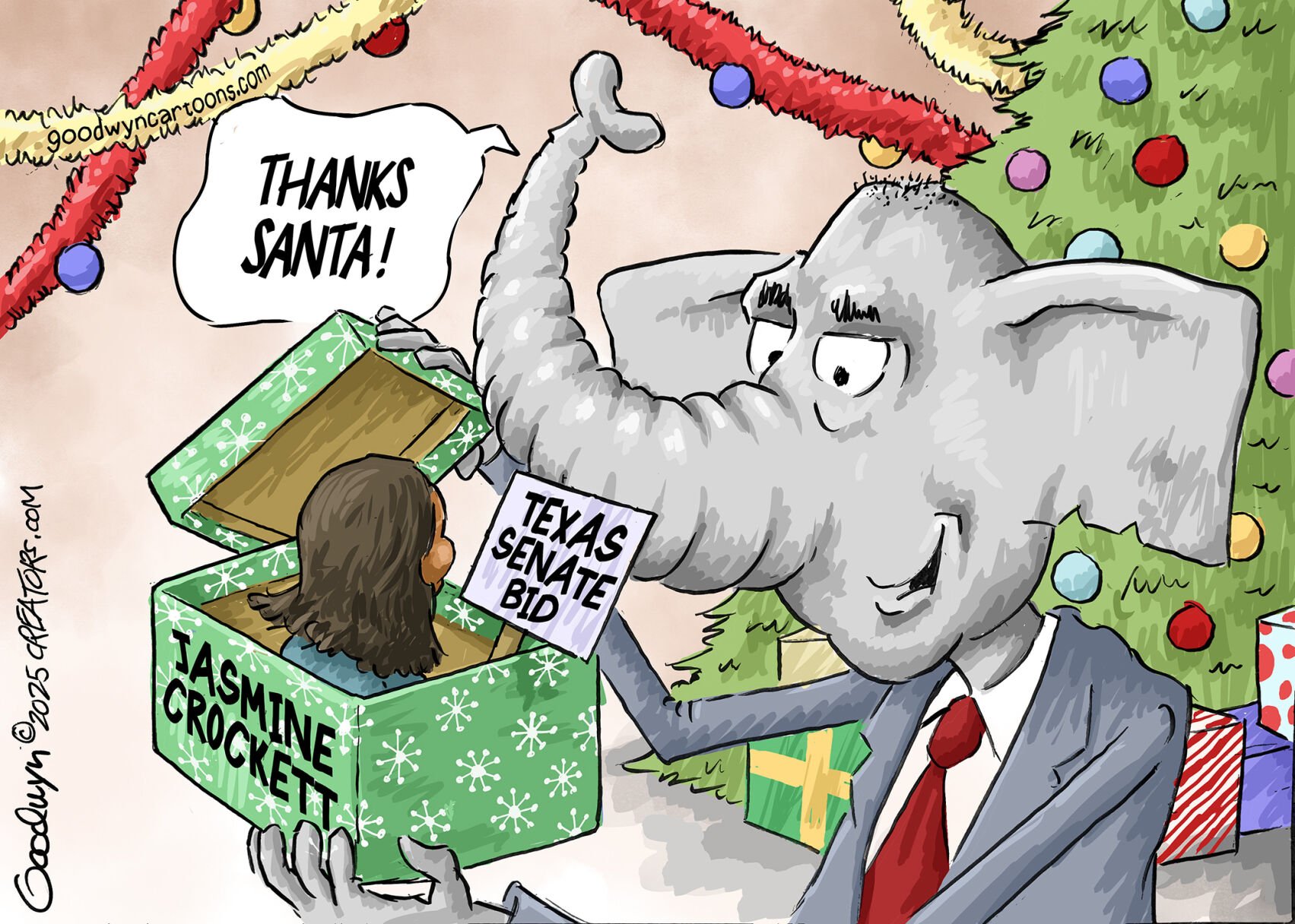 17 political cartoons deck the halls with folly