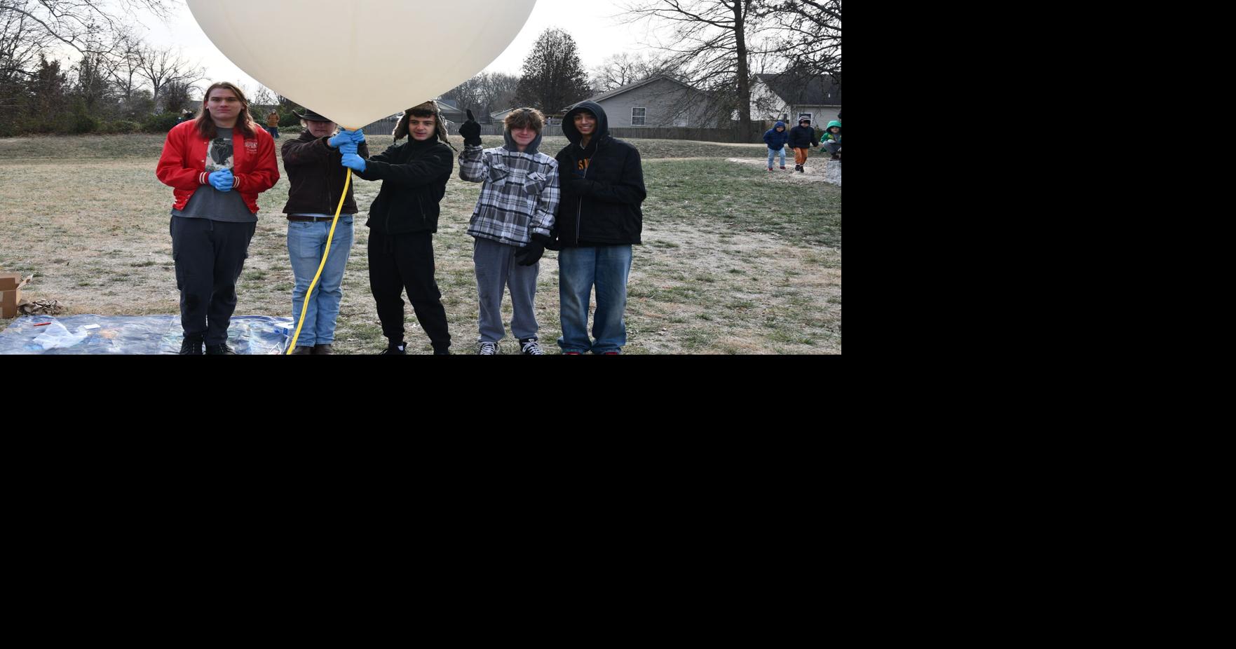 Students at Community Montessori launch weather balloon | News ...