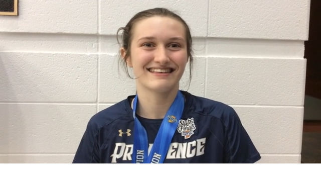 Providence's Makenzie Wagner discusses winning the Class 3A state ...