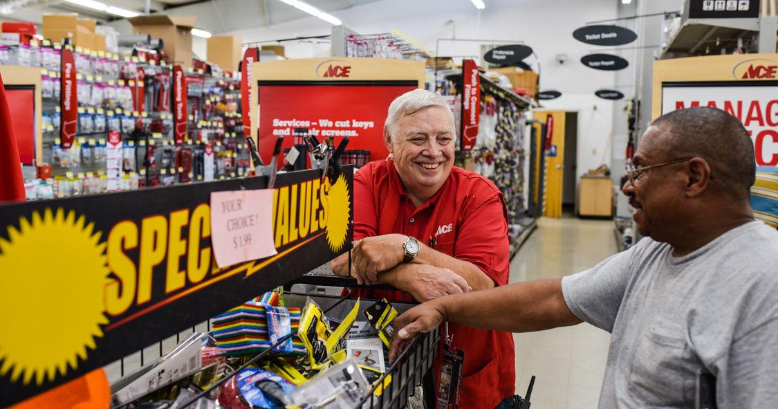 ACE Hardware worker clocked in 50 years ago and never left | News ...