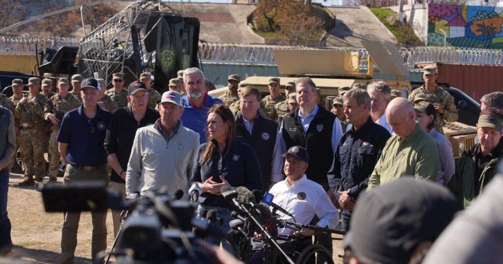 Holcomb joins other GOP governors in Texas to push for border security ...