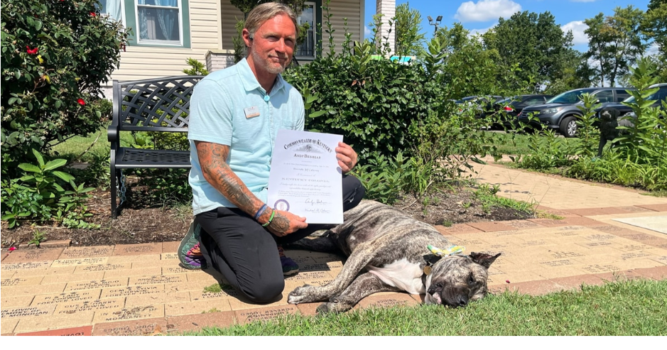 Ethan the dog's owner now a Kentucky colonel | News | newsandtribune.com