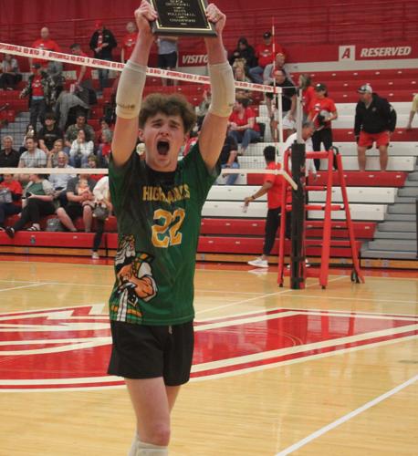 BOYS' VOLLEYBALL: Top-seeded Highlanders win 2nd sectional title ...