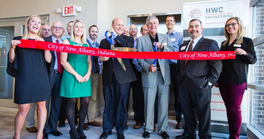 HWC Engineering opens only Southern Indiana office in renovated Tribune ...