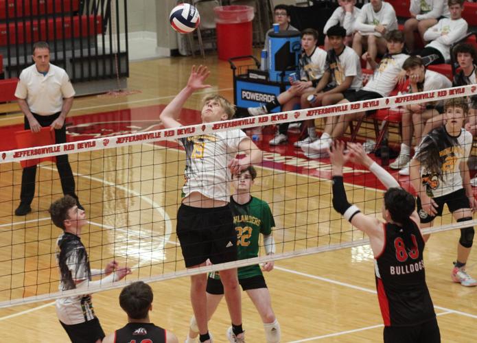 BOYS' VOLLEYBALL: Top-seeded Highlanders win 2nd sectional title ...