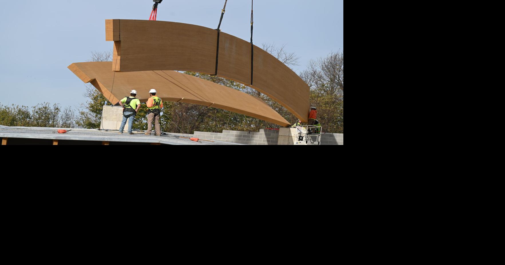 Construction progresses on Origin Park event center | News ...