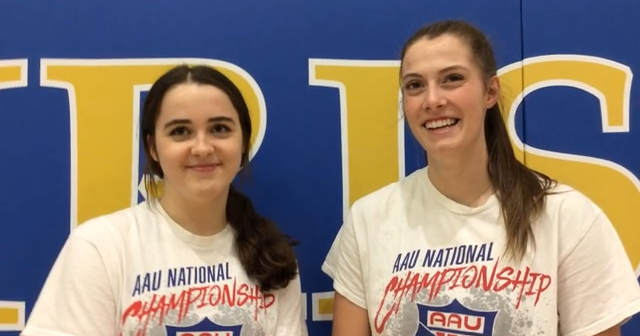 Christian Academy's Ella Peach & Regan Barth talk about winning the ...