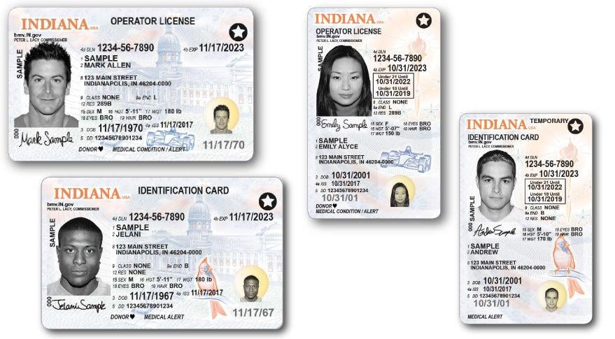 New designs rolled out for Indiana driver’s licenses | Across Indiana ...